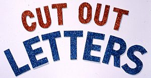 Letters - Astro Parade Float Materials